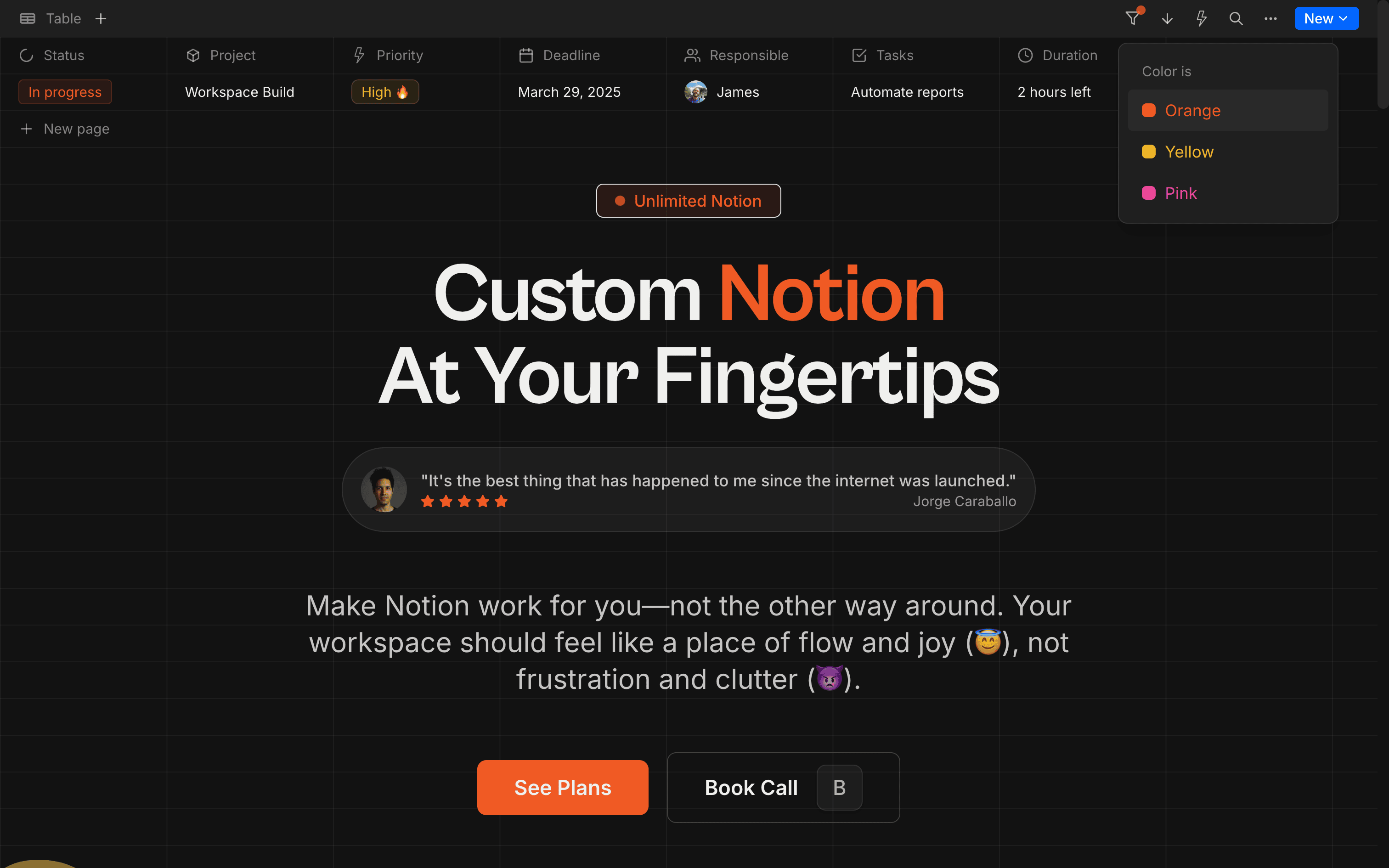 Unlimited Notion | #1 Notion & Automations Services Agency